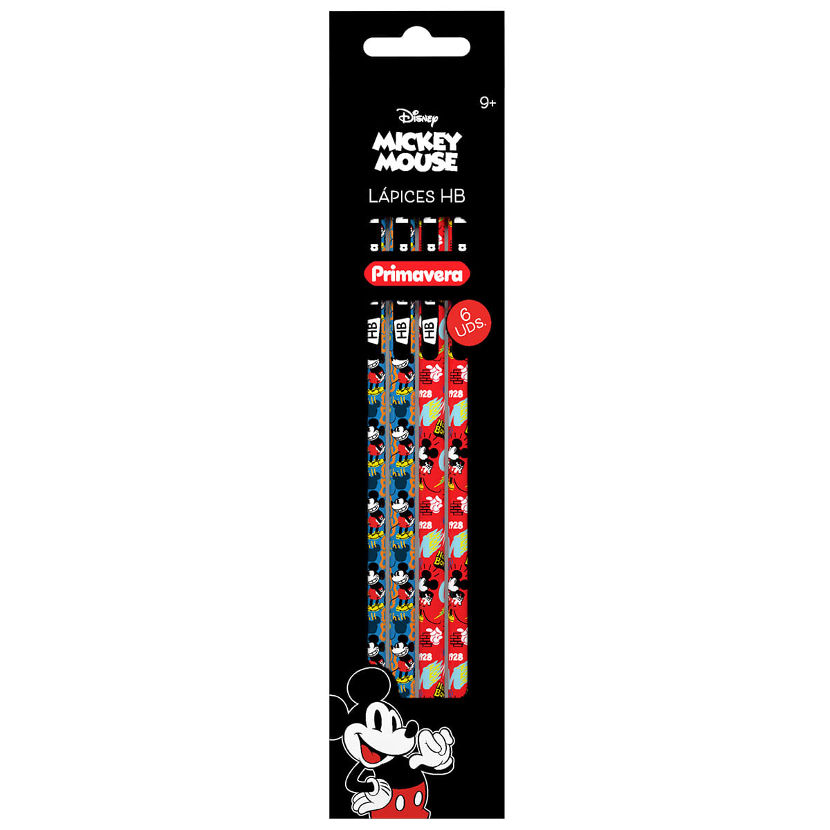 Lápiz Mickey Mouse HB X6