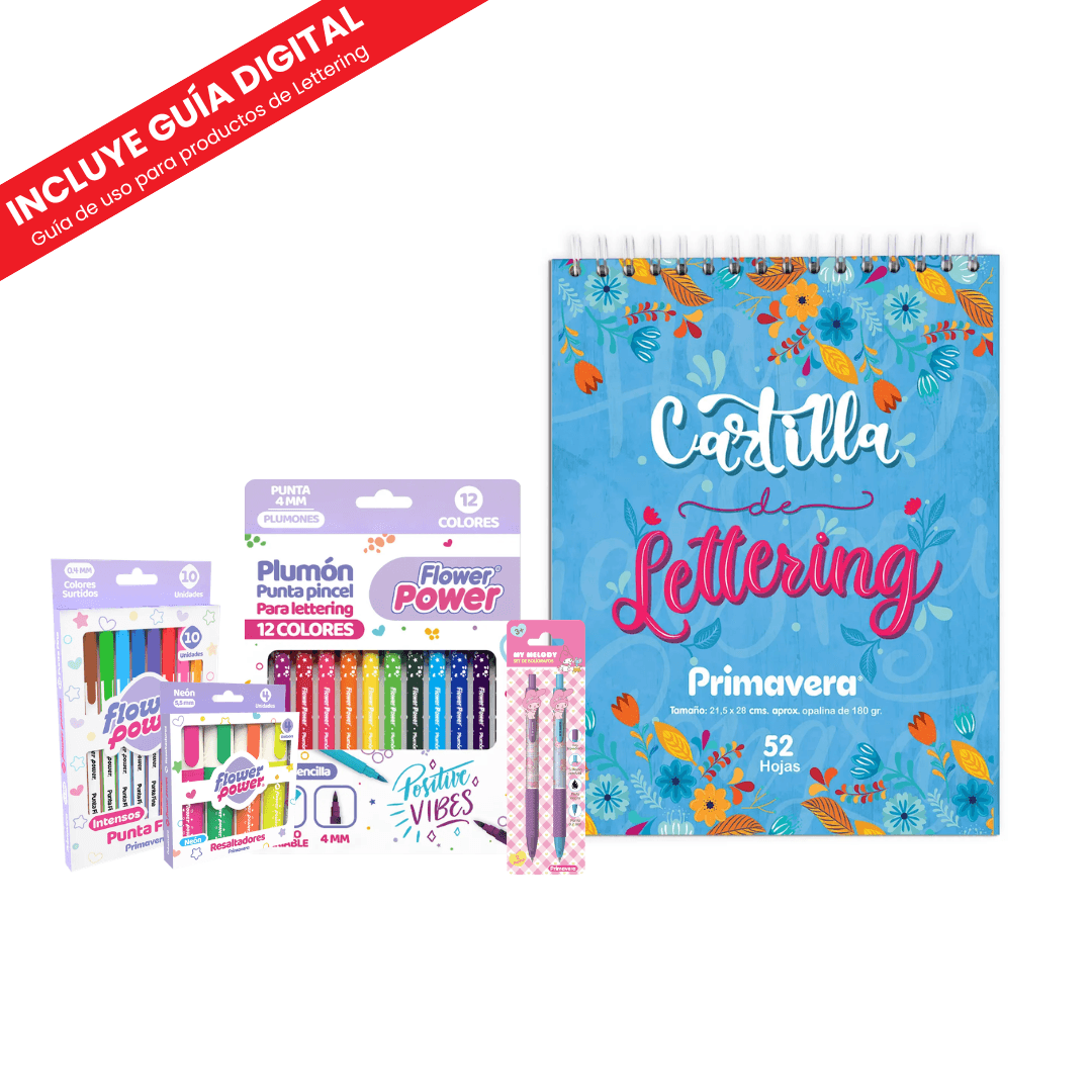 Combo Kit aprendiz de Lettering